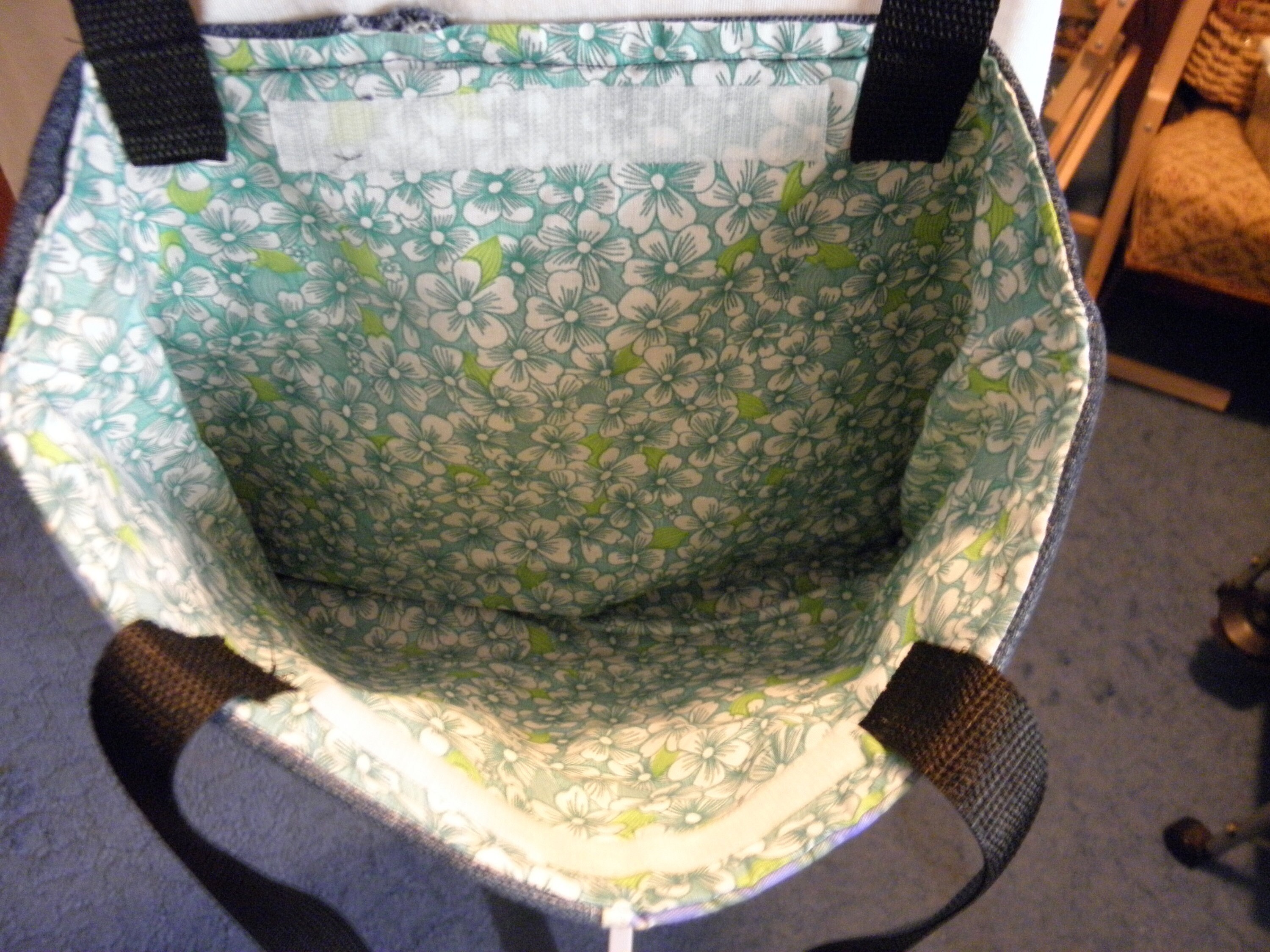 Patchwork Denim Purse - Etsy