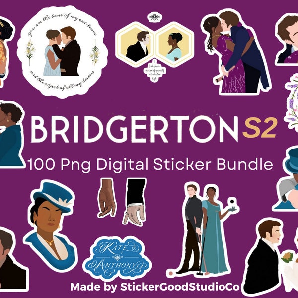 Bridgerton Stickers - Etsy