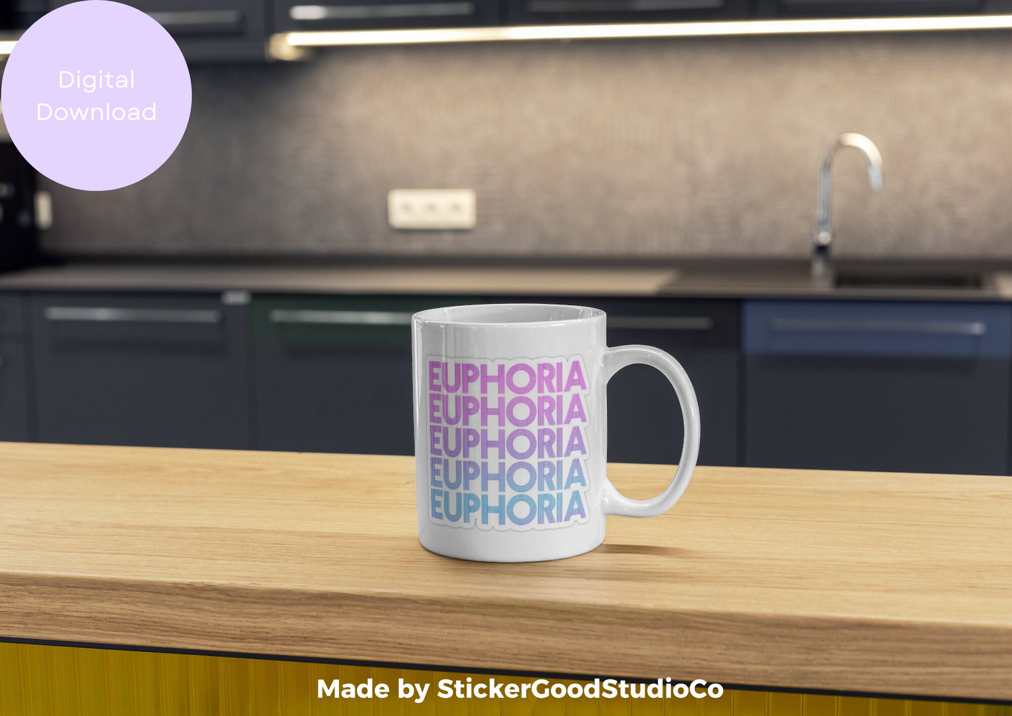 EUPHORIA PNG STICKER Bundle 80 Dıgıtal Sticker Pack for Notebook,ipad ...