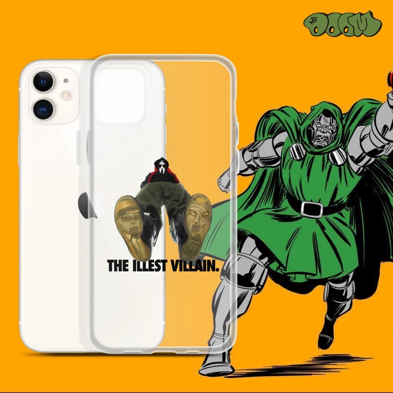 Clear MF DOOM the Illest Villain Case for Iphone®, Rap, Hiphop, Great ...