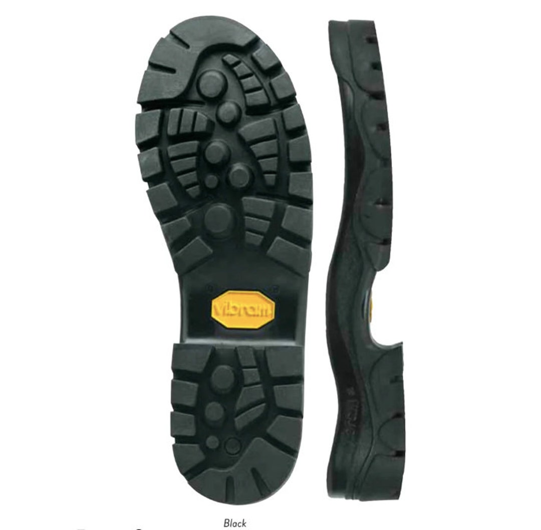 Vibram #1375 Bifida Black Replacement Full Soles for Shoe Repair ...