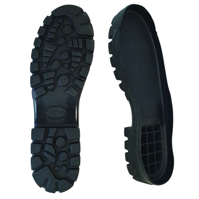 Vibram #1375 Bifida Black Replacement Full Soles for Shoe Repair Shoemaking - Etsy