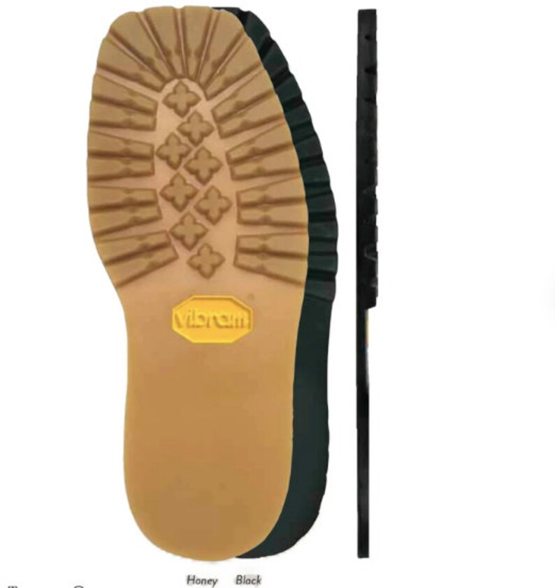 Vibram Montagna #100 Lug Full Soles for Shoe Repair Shoemaking - 1 Pair ...