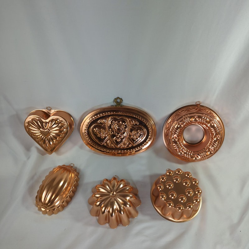 Vintage Copper Mold - Etsy