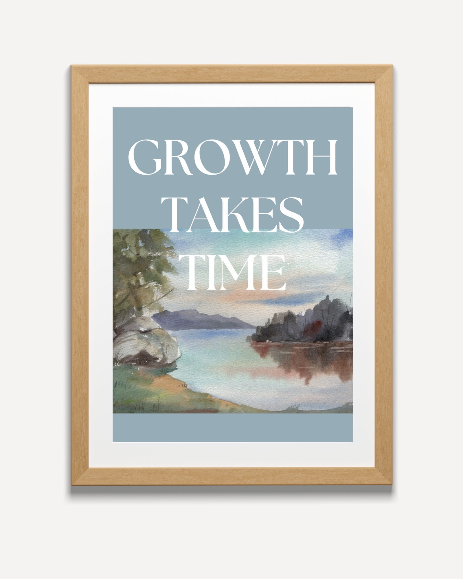 Mindfulness Printable Gallery Wall | 6 Poster Instant Download ...
