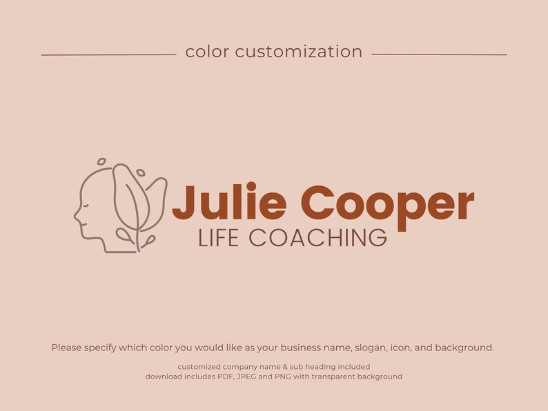 Minimal Psychology Logo for Life Coach or Therapist, 24 Hr ...
