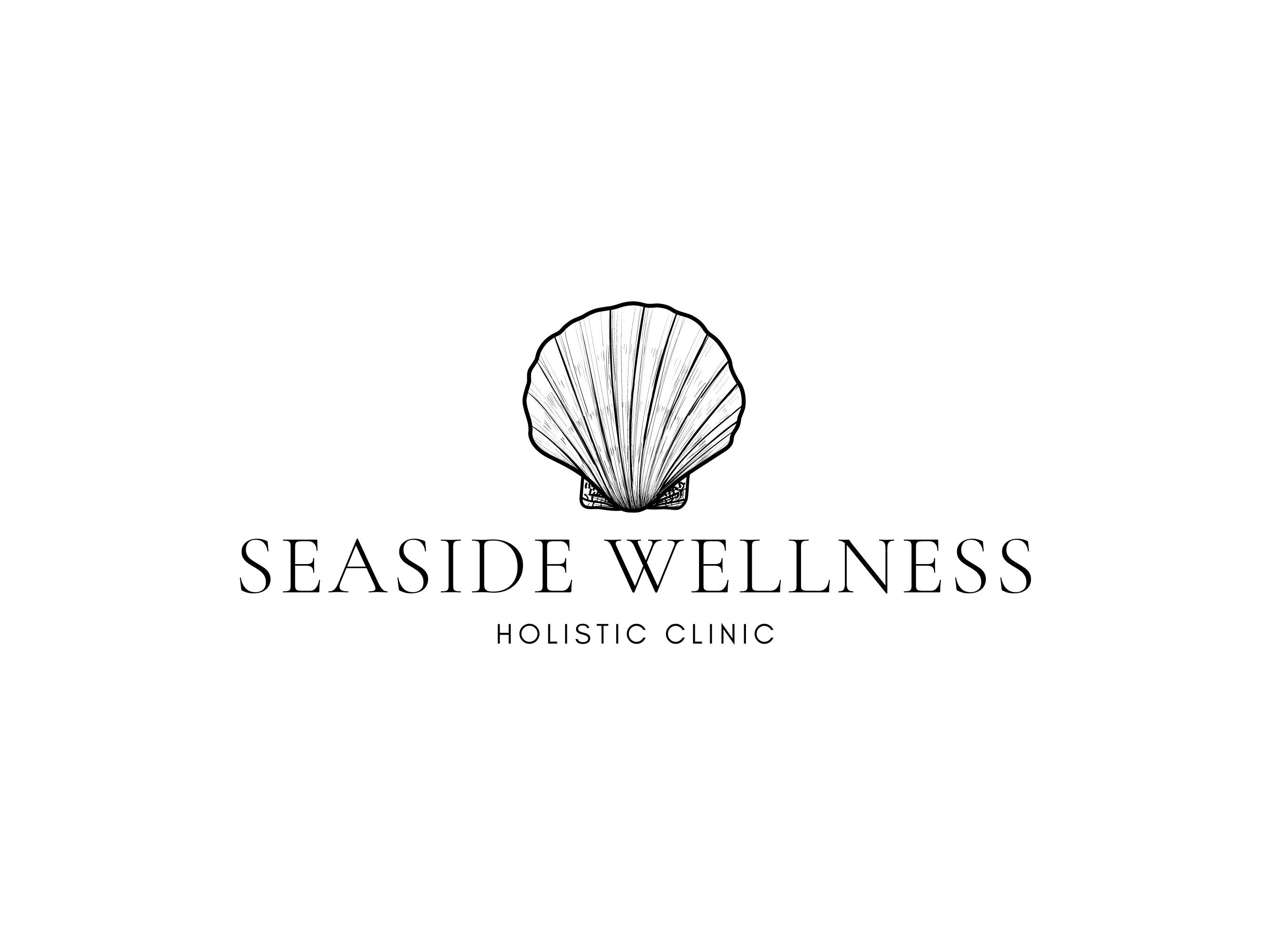 Premade Seashell Logo, Semi-custom Minimalist Logo, Coastal Logo, Sea ...