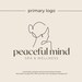 Minimal Woman Outline Feminine Logo Pre-made Branding Hair Logo - Etsy