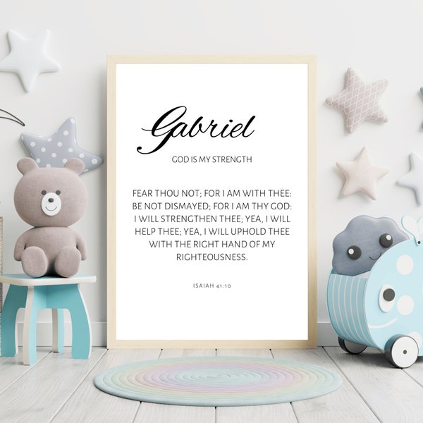 Name Meaning Sign - Etsy