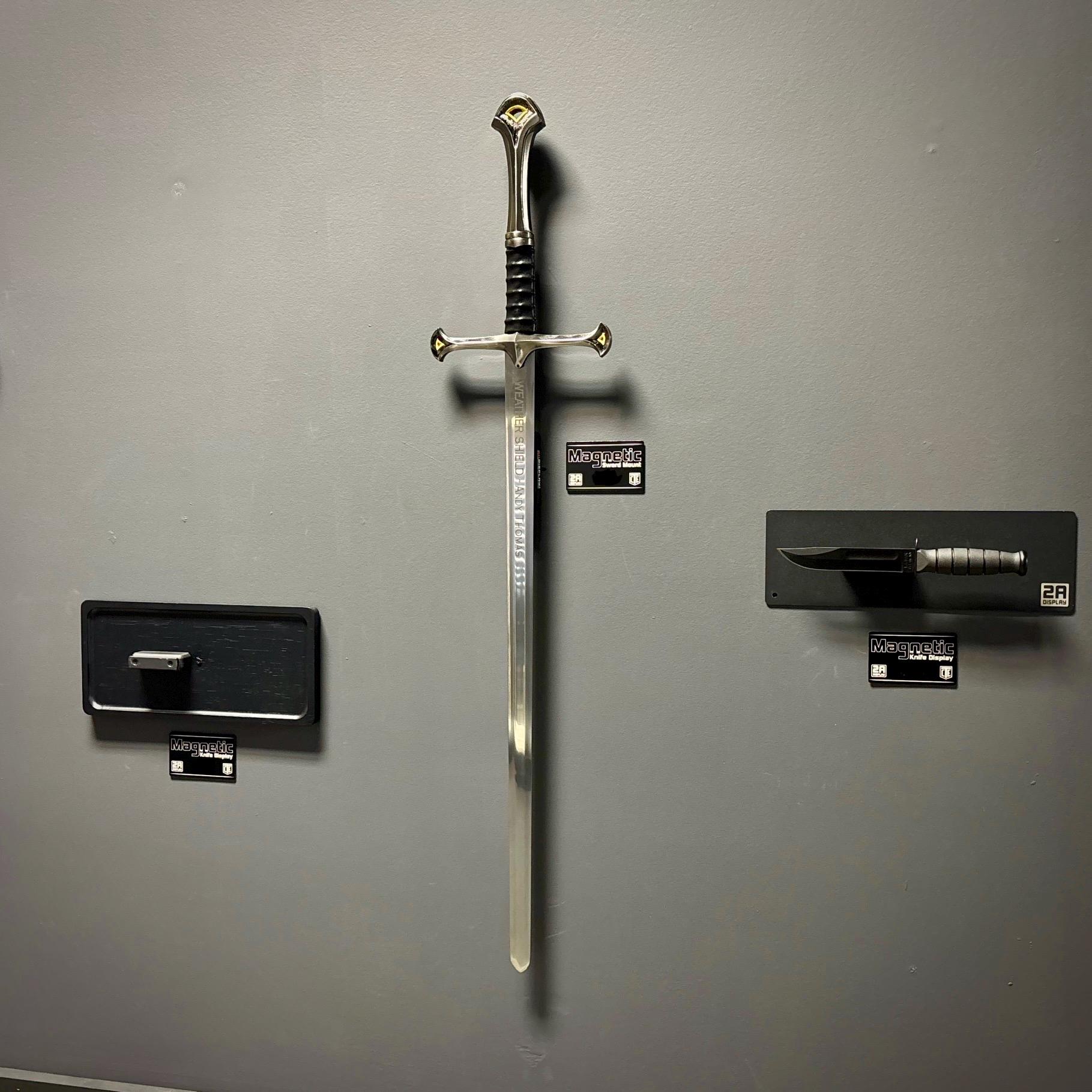 Sword Mount (magnetic) - Etsy