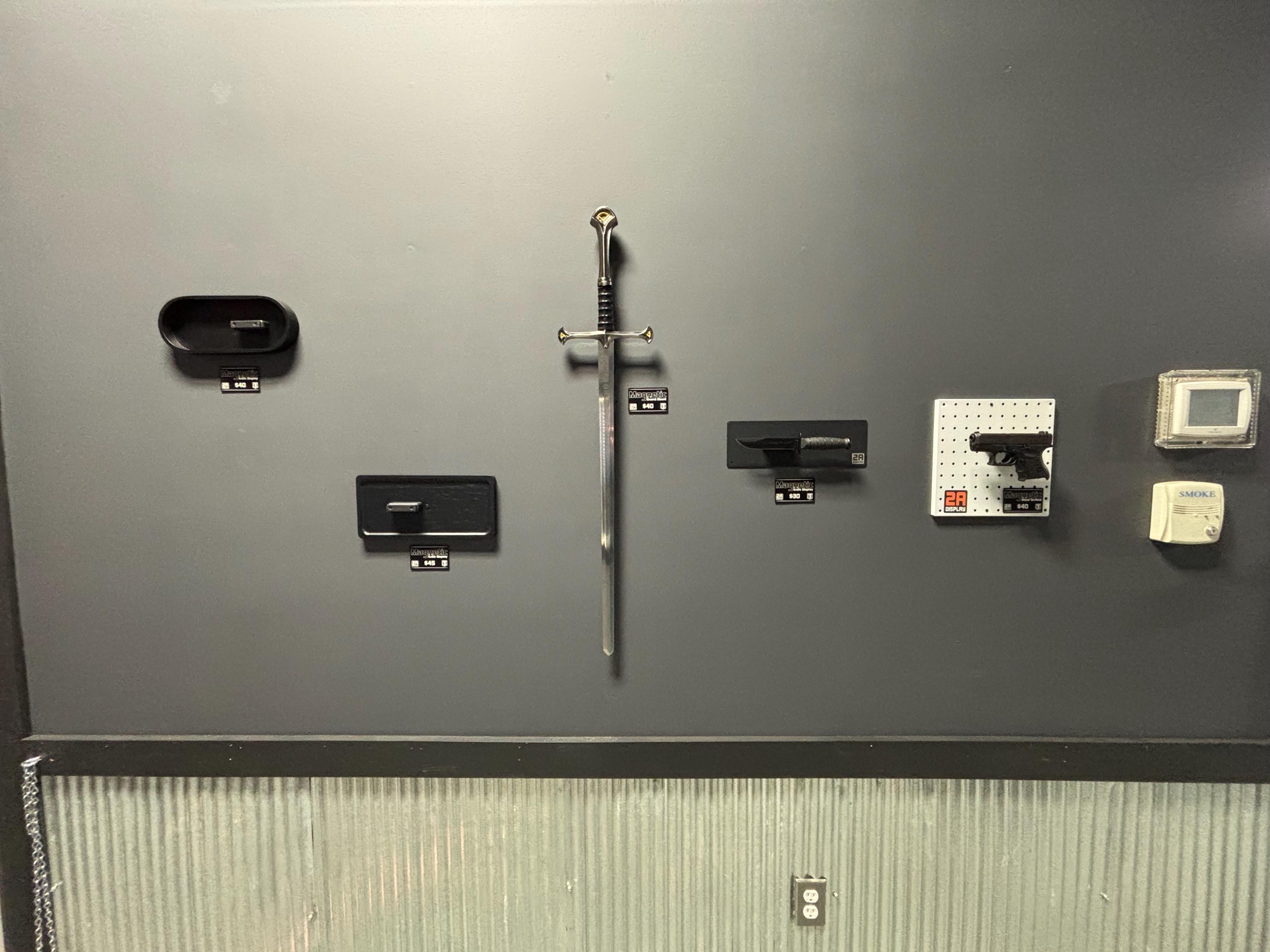 Magnetic Sword Mount - Etsy