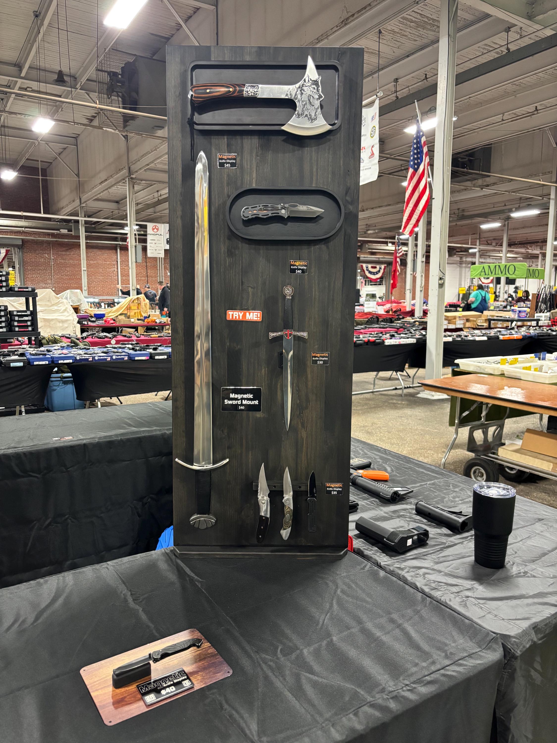 Magnetic Sword Mount - Etsy