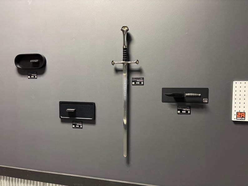 Magnetic Sword Mount - Etsy