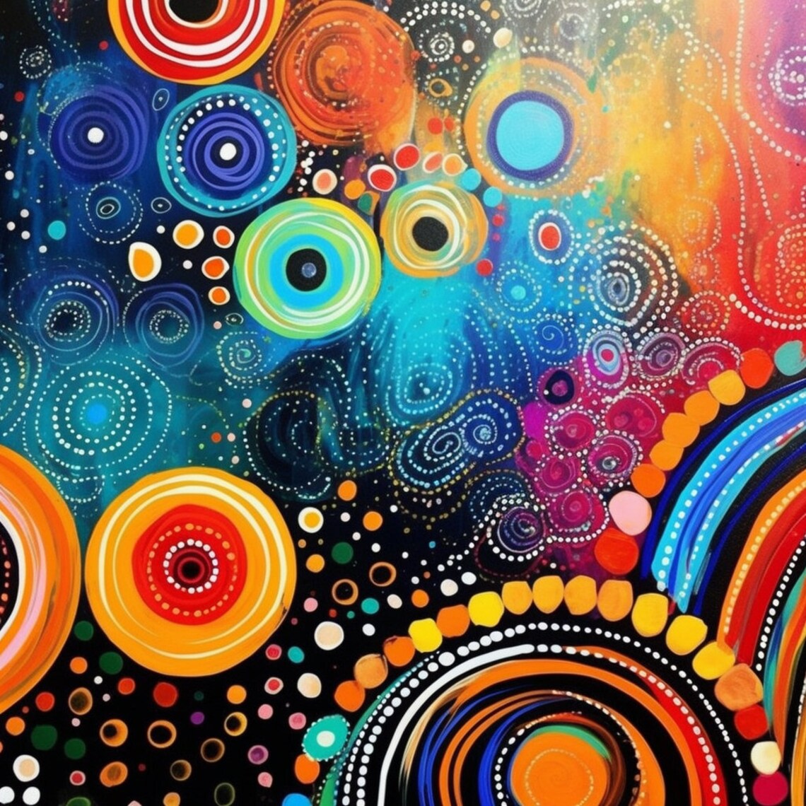 Australian Indigenous Clipart,aboriginal Clipart,aboriginal Dot Art ...