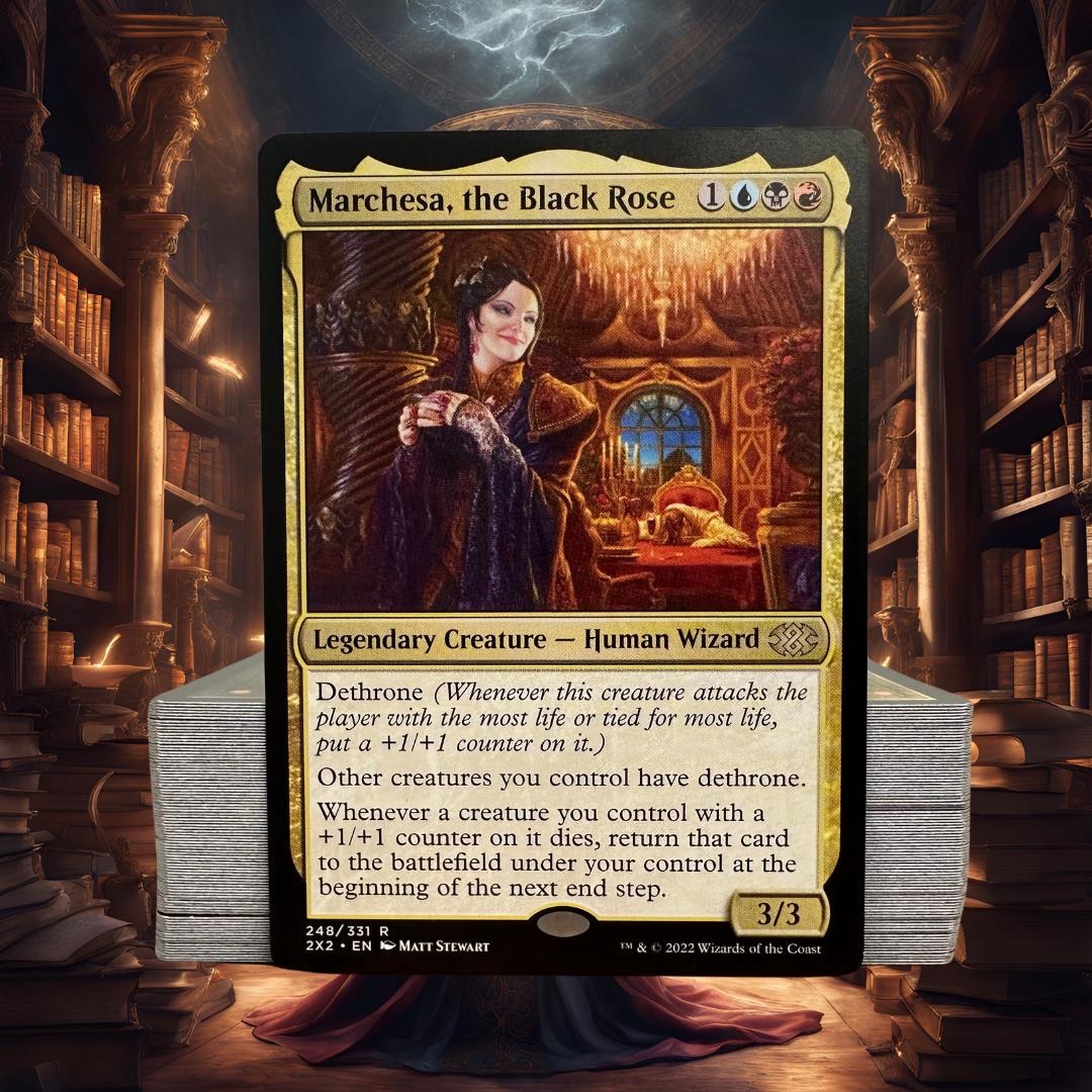 MTG Commander Deck EDH Deck Marchesa, the Black Rose 100 Magic Cards ...