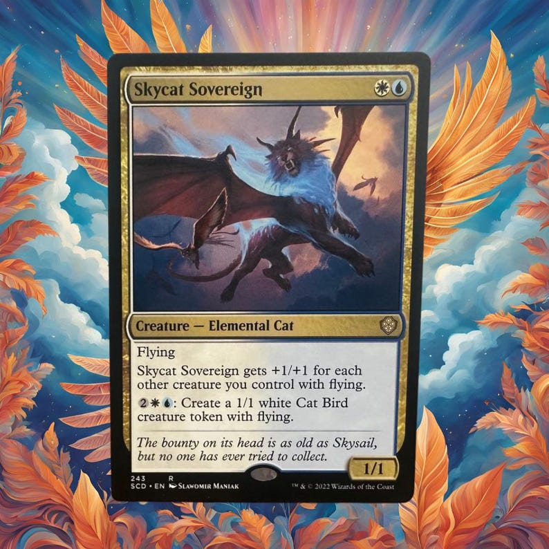 MTG Commander Deck EDH Deck Kastral, the Windcrested 100 Magic Cards ...