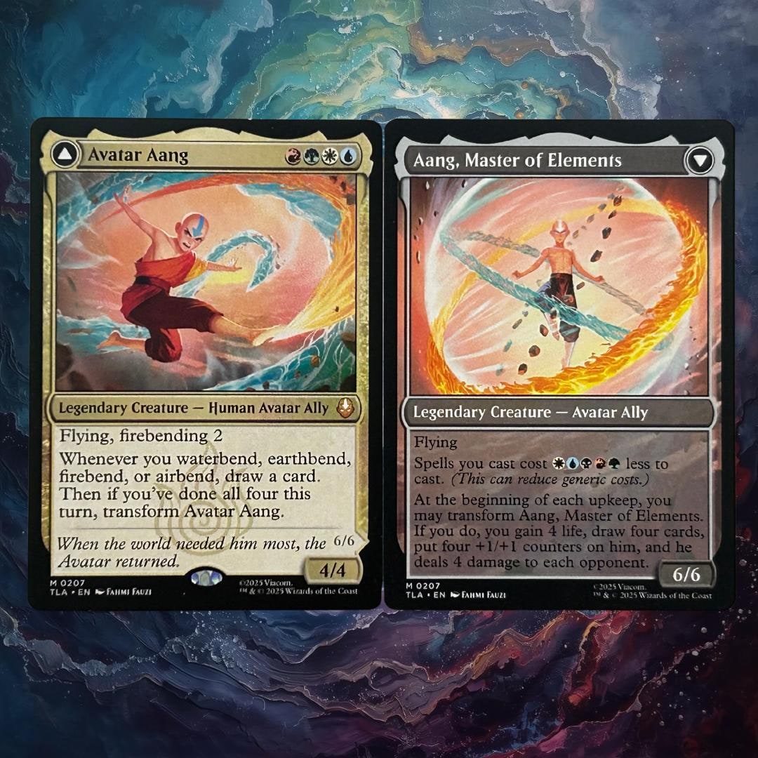 MTG Commander Deck EDH Deck Avatar Aang 100 Magic Cards Custom Deck ...