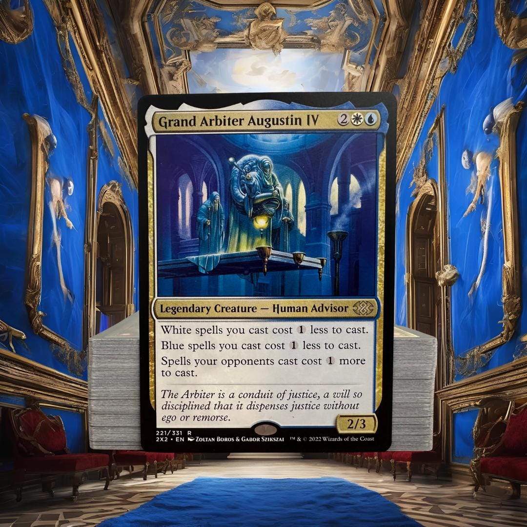 MTG Commander Deck EDH Deck Grand Arbiter Augustin IV 100 Magic Cards ...