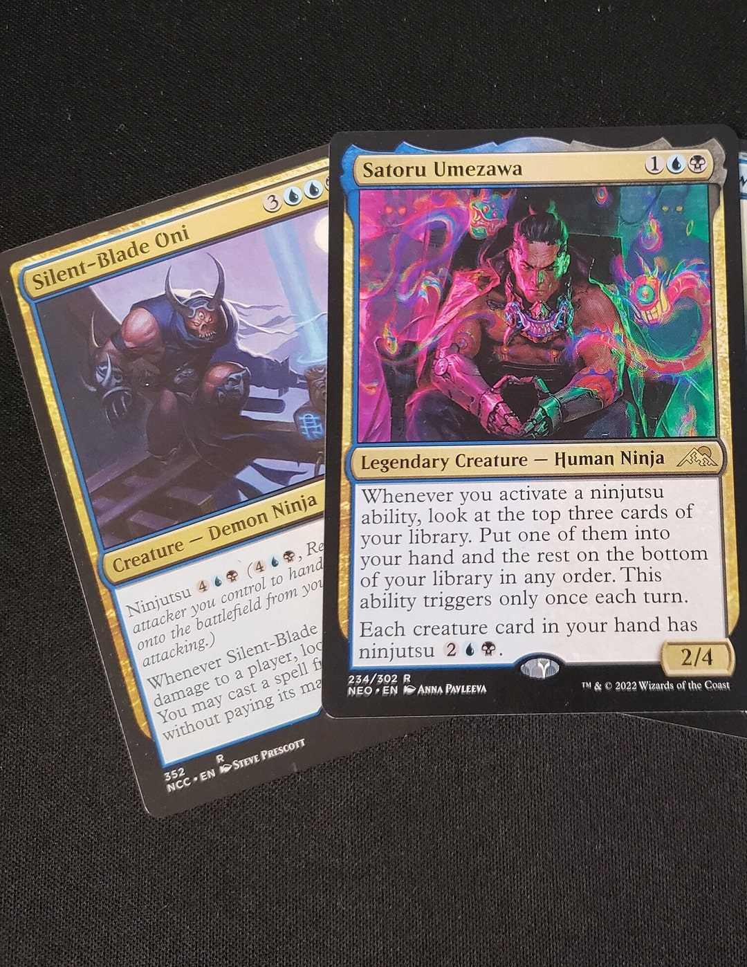 MTG Commander Deck EDH Deck Satoru Umezawa 100 Magic Cards Custom Deck ...