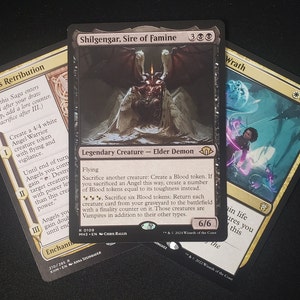 MTG Commander EDH Deck Shilgengar, Sire of Famine 100 Magic Cards ...