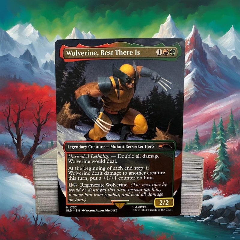 Wolverine Magic Playmat - Etsy