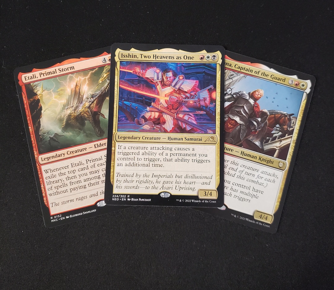MTG Commander Deck EDH Deck Isshin, Two Heavens as One 100 Magic Cards ...