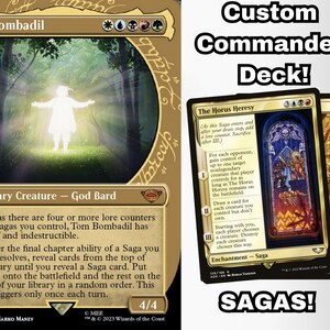 MTG Commander Deck EDH Deck Tom Bombadil 100 Magic Cards Custom Deck ...