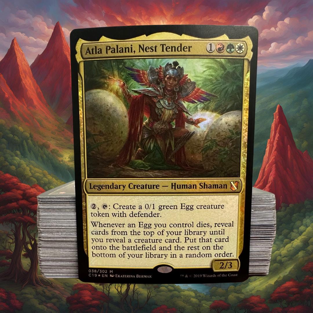 MTG Commander Deck EDH Deck Atla Palani, Nest Tender 100 Magic Cards ...