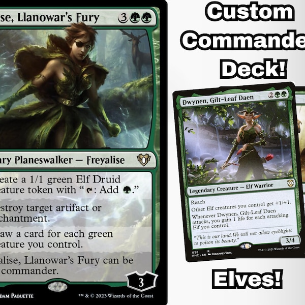 Elf Commander Deck - Etsy