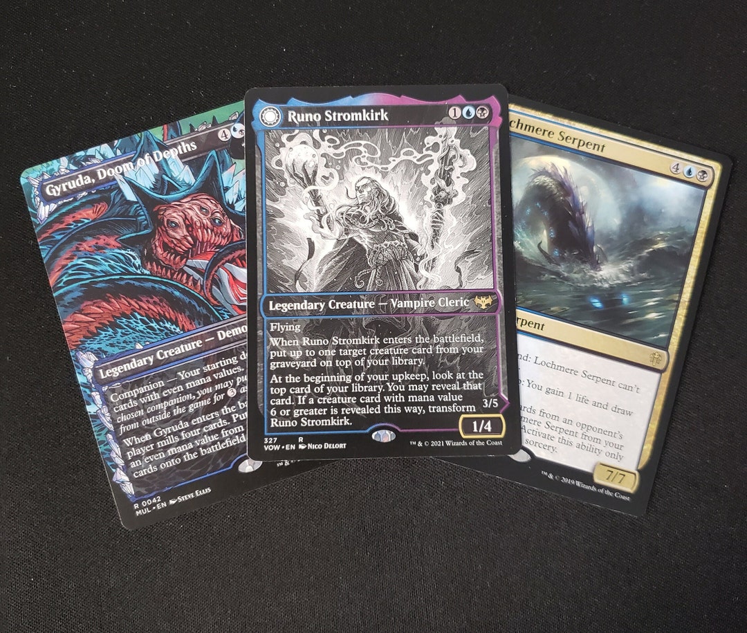 MTG Commander Deck EDH Deck Runo Stromkirk 100 Magic Cards Custom Deck ...