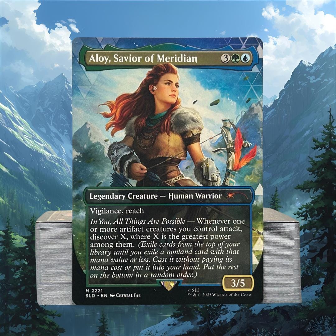 MTG Commander Deck EDH Deck Aloy, Savior of Meridian 100 Magic Cards ...