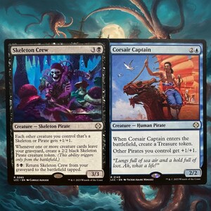 MTG Commander EDH Deck Francisco, Fowl Marauder & Malcolm, Keen-eyed ...