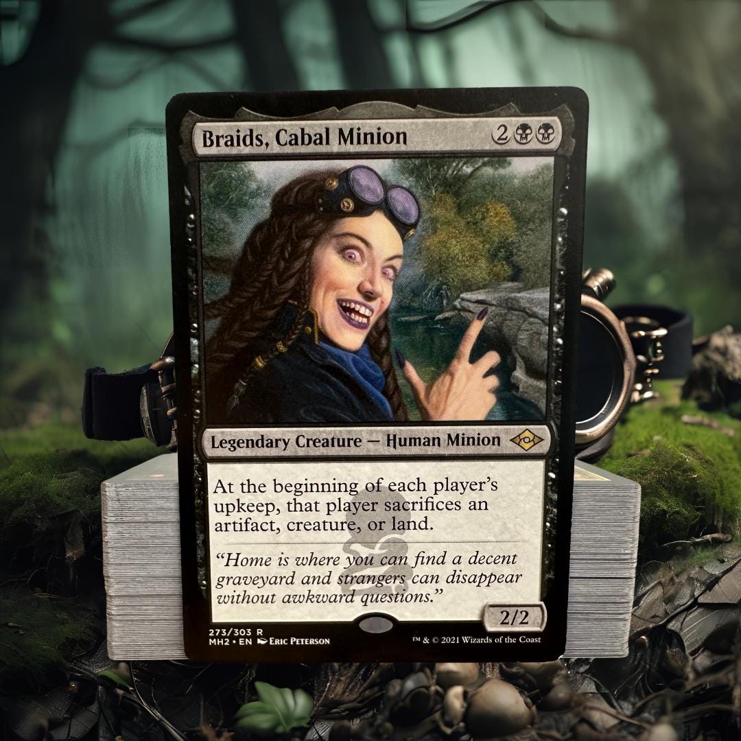 Braids, Cabal Minion Commander Deck EDH 100 Magic Cards Custom Deck MTG ...