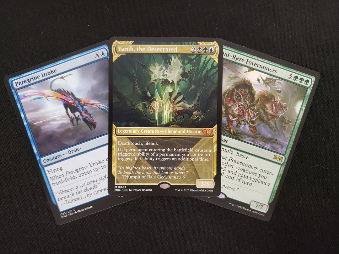 MTG Commander Deck EDH Deck Yarok, the Desecrated 100 Magic Cards ...