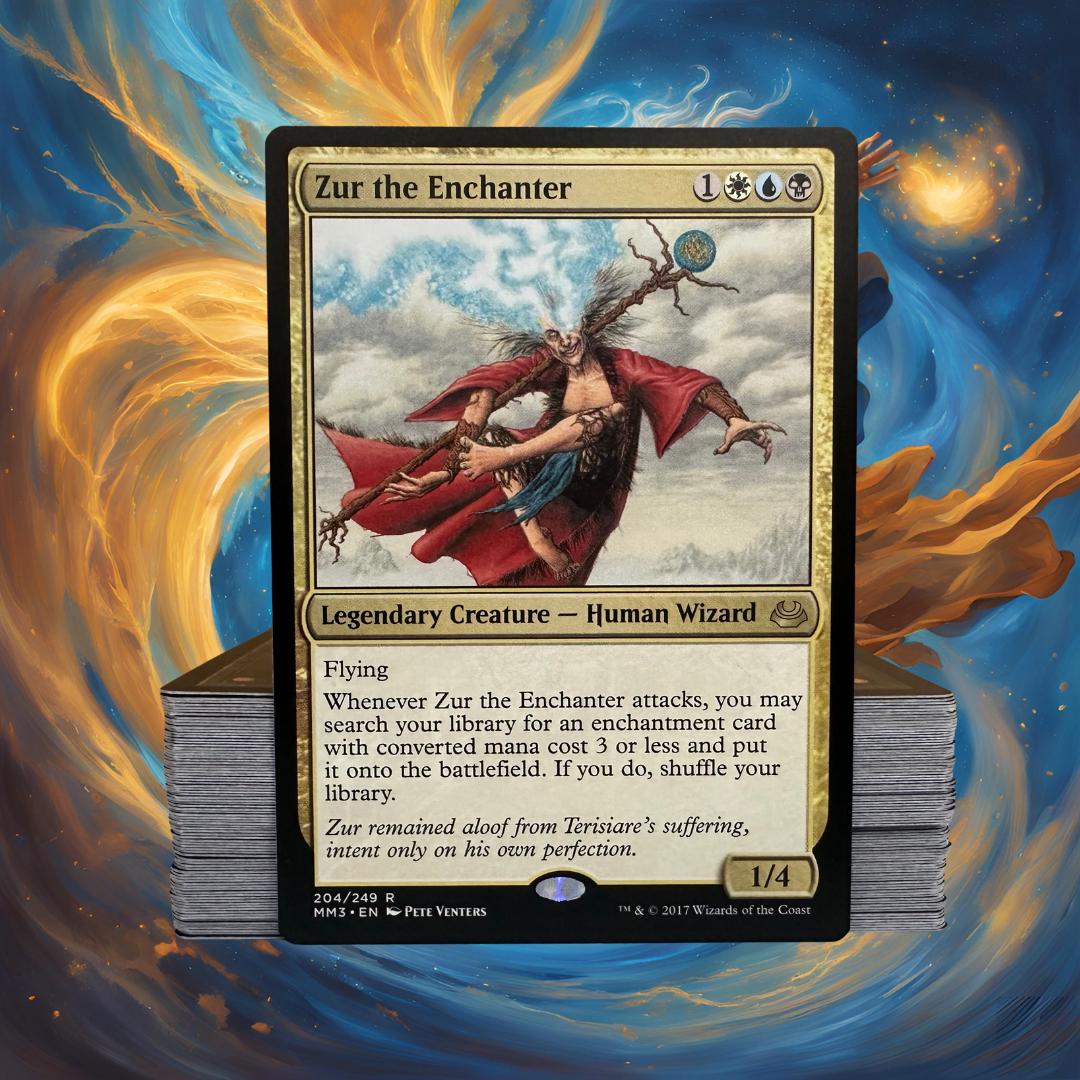 MTG Commander Deck EDH Deck Zur the Enchanter 100 Magic Cards Custom ...