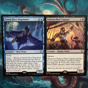 MTG Commander EDH Deck Francisco, Fowl Marauder & Malcolm, Keen-eyed ...