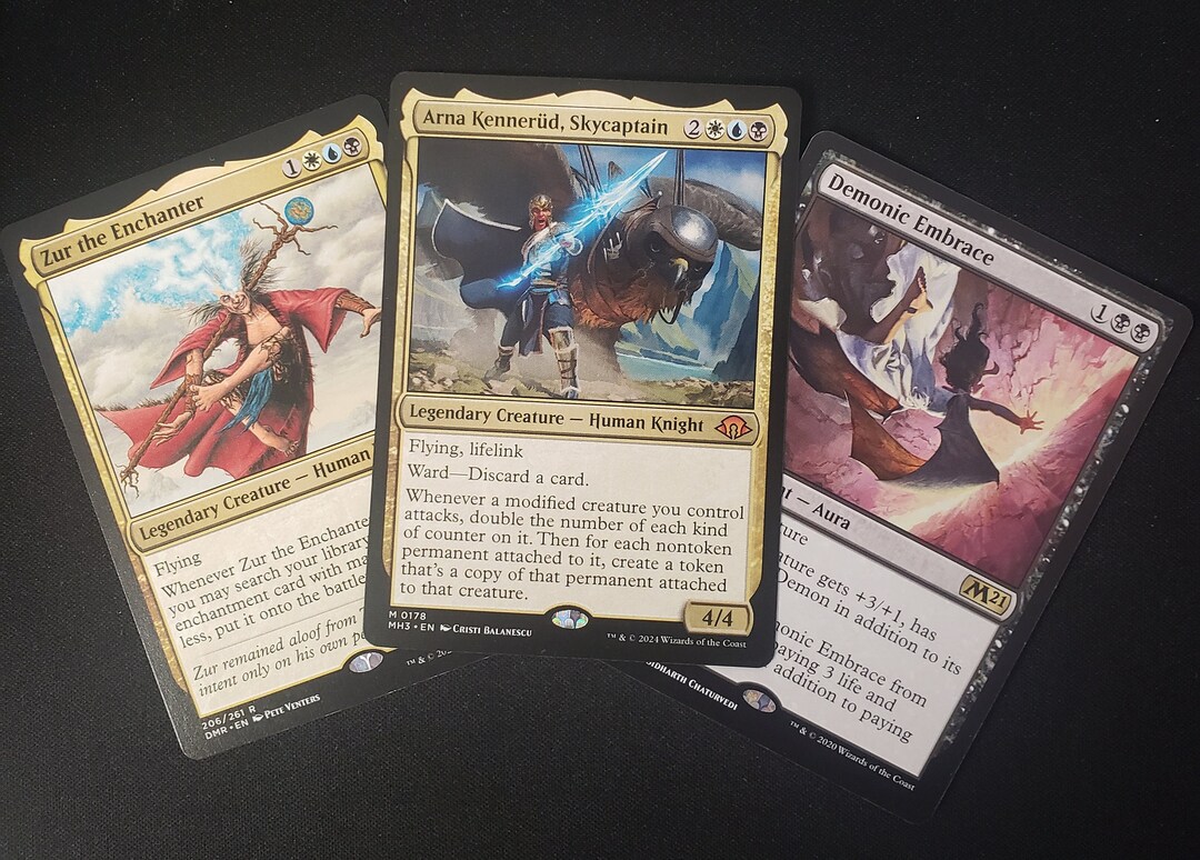 MTG Commander EDH Deck Arna Kennerüd, Skycaptain 100 Magic Cards Custom ...