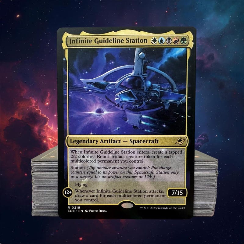 Playmat Mtg Edge of Eternities - Etsy