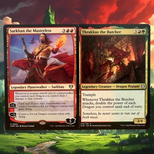 MTG Commander EDH Deck Atarka, World Render 100 Magic Cards Custom Deck ...