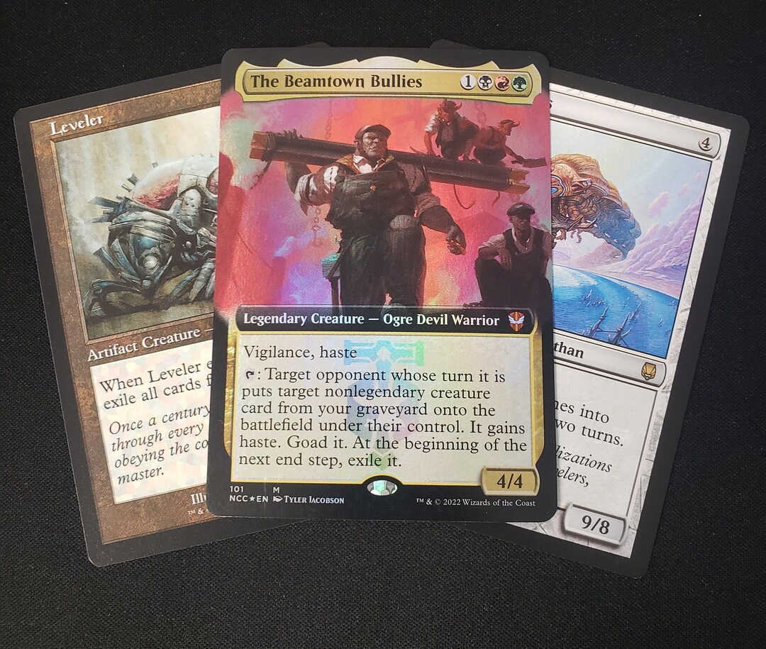 MTG Commander Deck EDH Deck the Beamtown Bullies 100 Magic Cards Custom ...