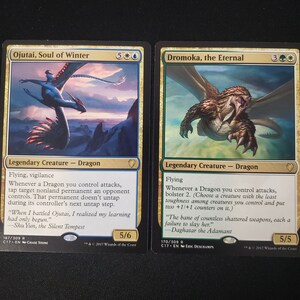 MTG Commander Deck EDH Deck Tiamat 100 Magic Cards Custom Deck Dragon Deck 5 Colors - Etsy