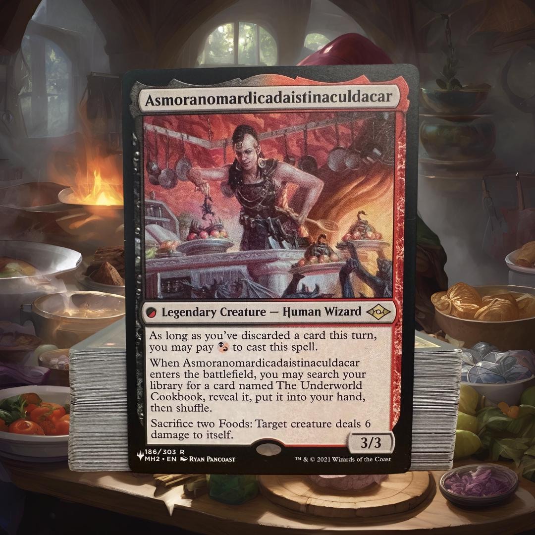 MTG Commander Deck EDH Deck Asmoranomardicadaistinaculdacar Magic Cards ...