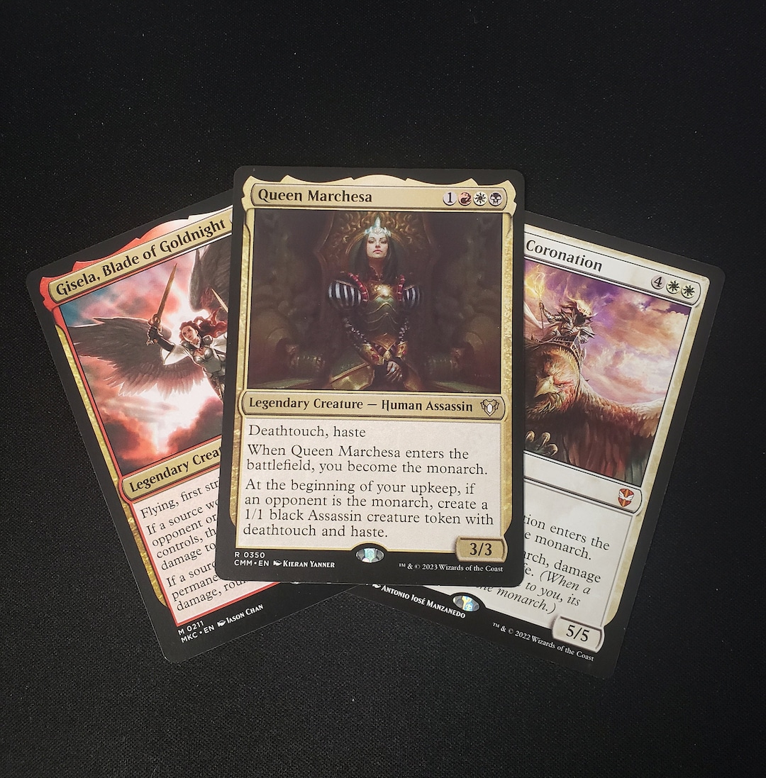 MTG Commander Deck EDH Deck Queen Marchesa 100 Magic Cards Custom Deck ...