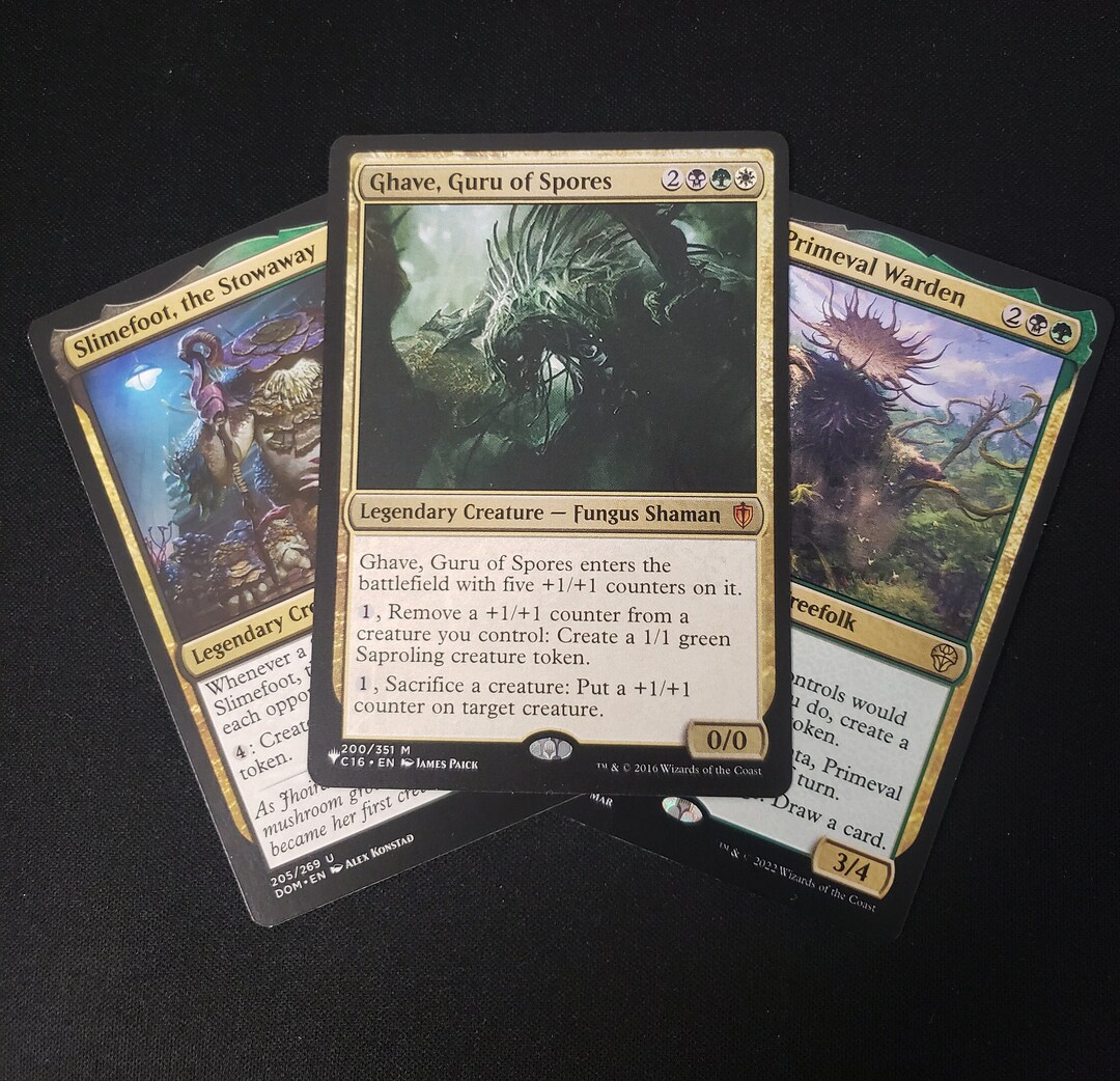 MTG Commander Deck EDH Deck Ghave, Guru of Spores 100 Magic Cards ...