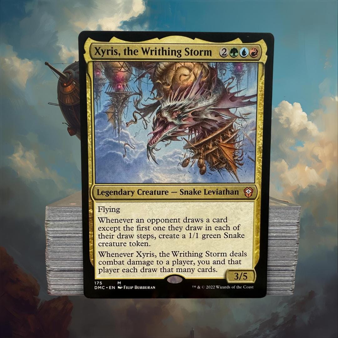 MTG Commander Deck EDH Deck Xyris, the Writhing Storm 100 Magic Cards ...
