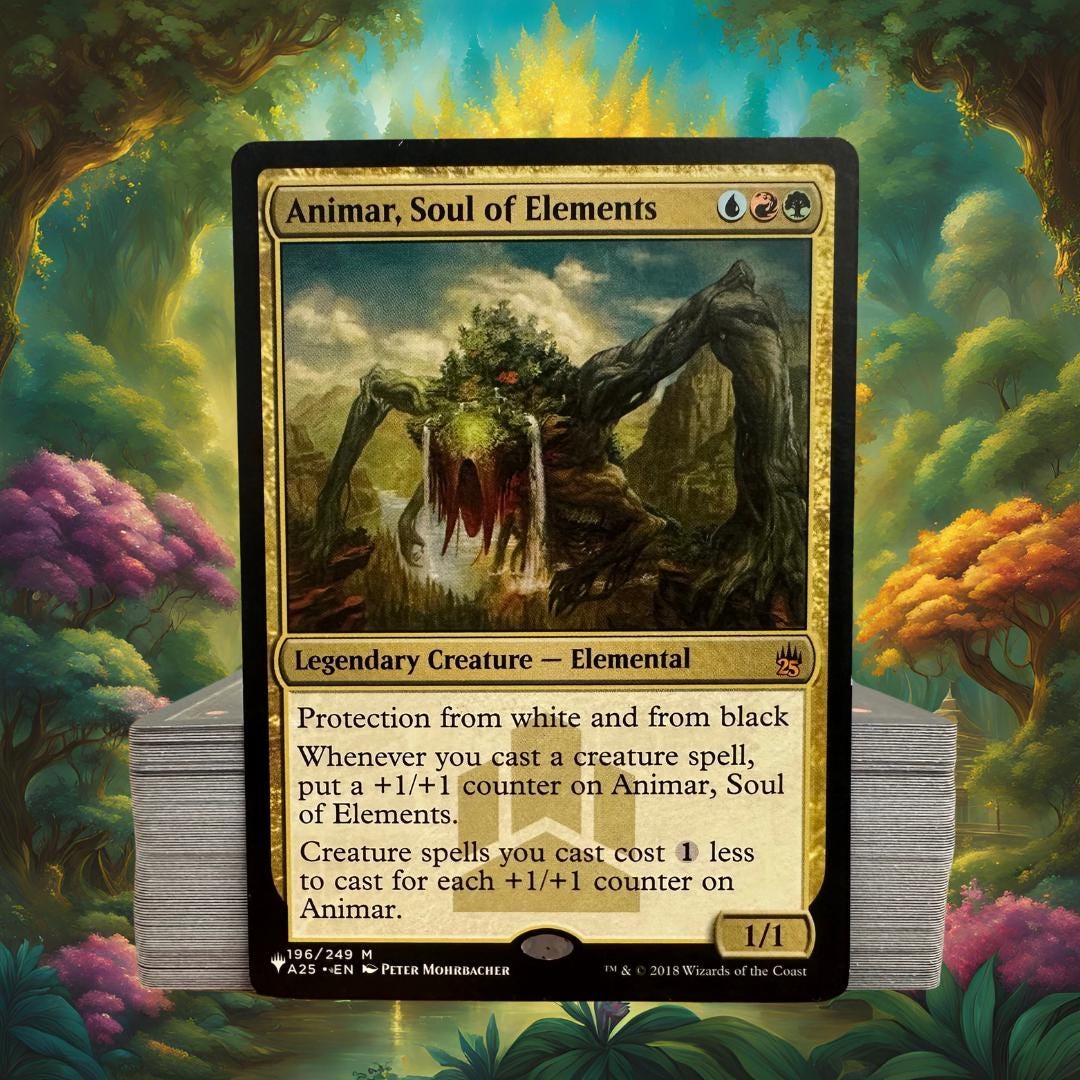 MTG Commander Deck EDH Deck Animar, Soul of Elements 100 Magic Cards ...