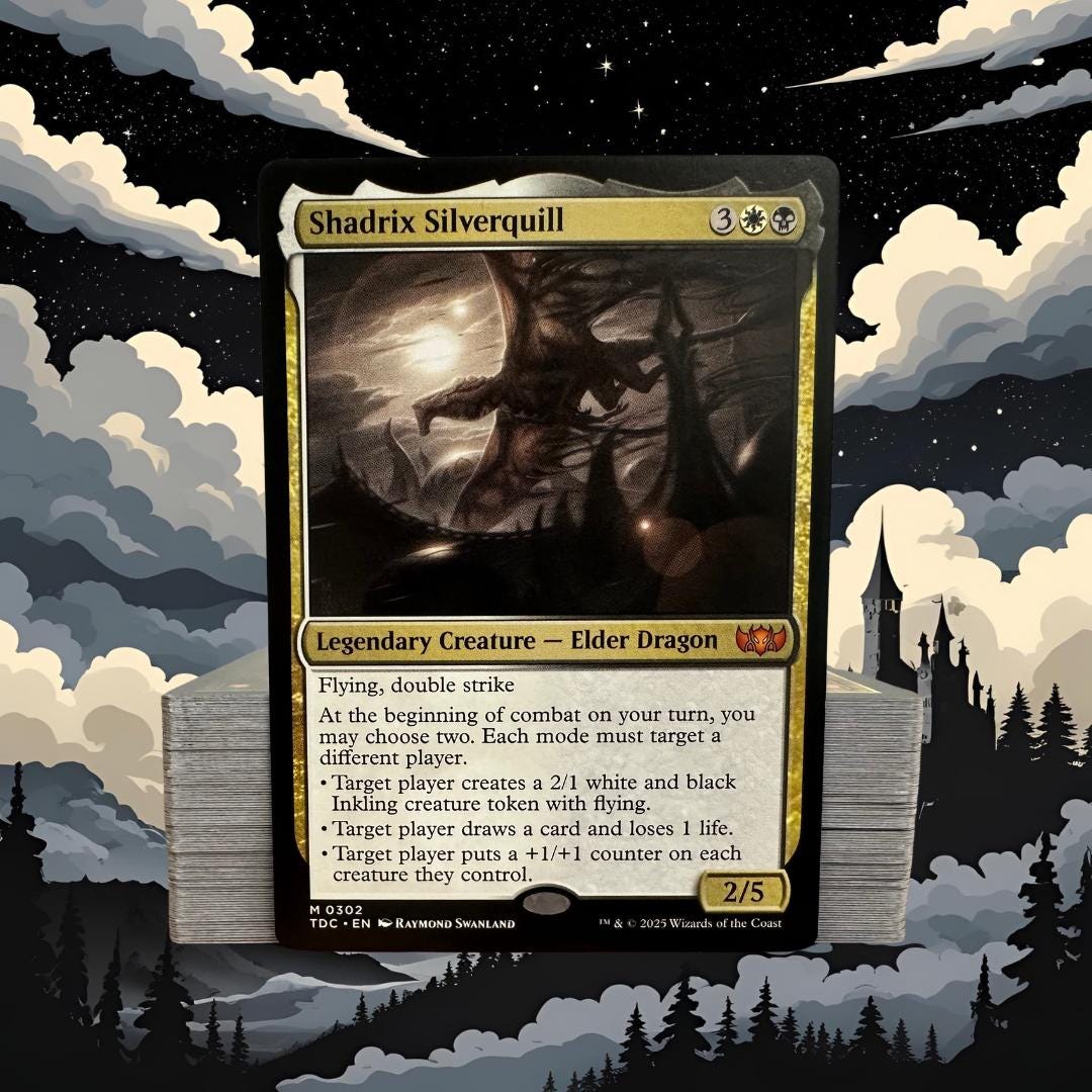 Shadrix Silverquill Commander Deck EDH 100 Magic Cards Custom Deck MTG ...