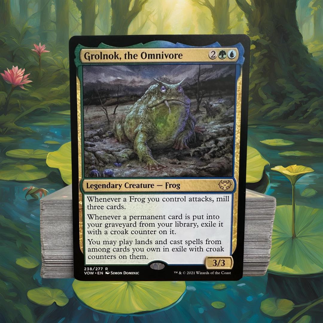 MTG Commander Deck EDH Deck Grolnok, the Omnivore 100 Magic Cards ...