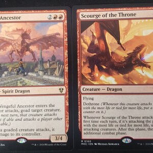 MTG Commander EDH Deck Atarka, World Render 100 Magic Cards Custom Deck ...