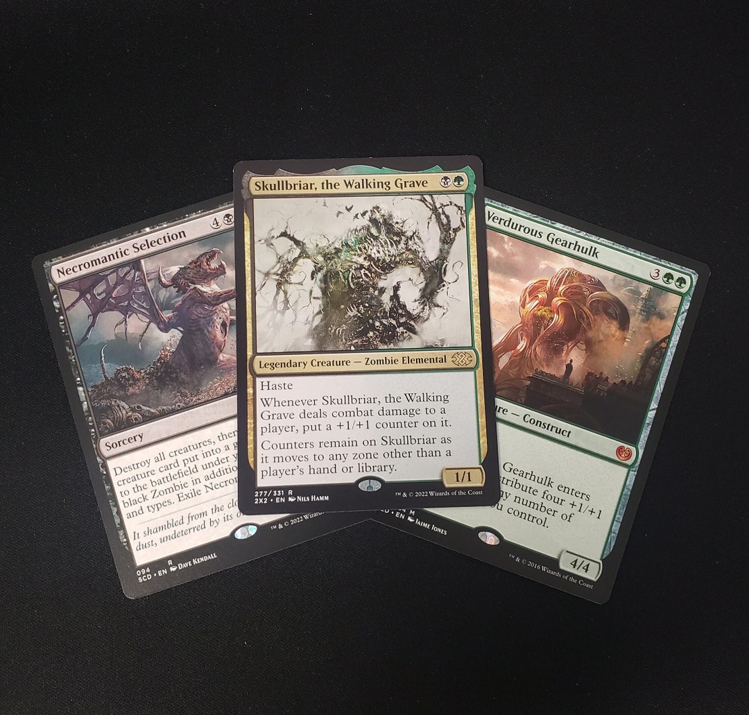 MTG Commander Deck EDH Deck Skullbriar, the Walking Grave 100 Magic ...
